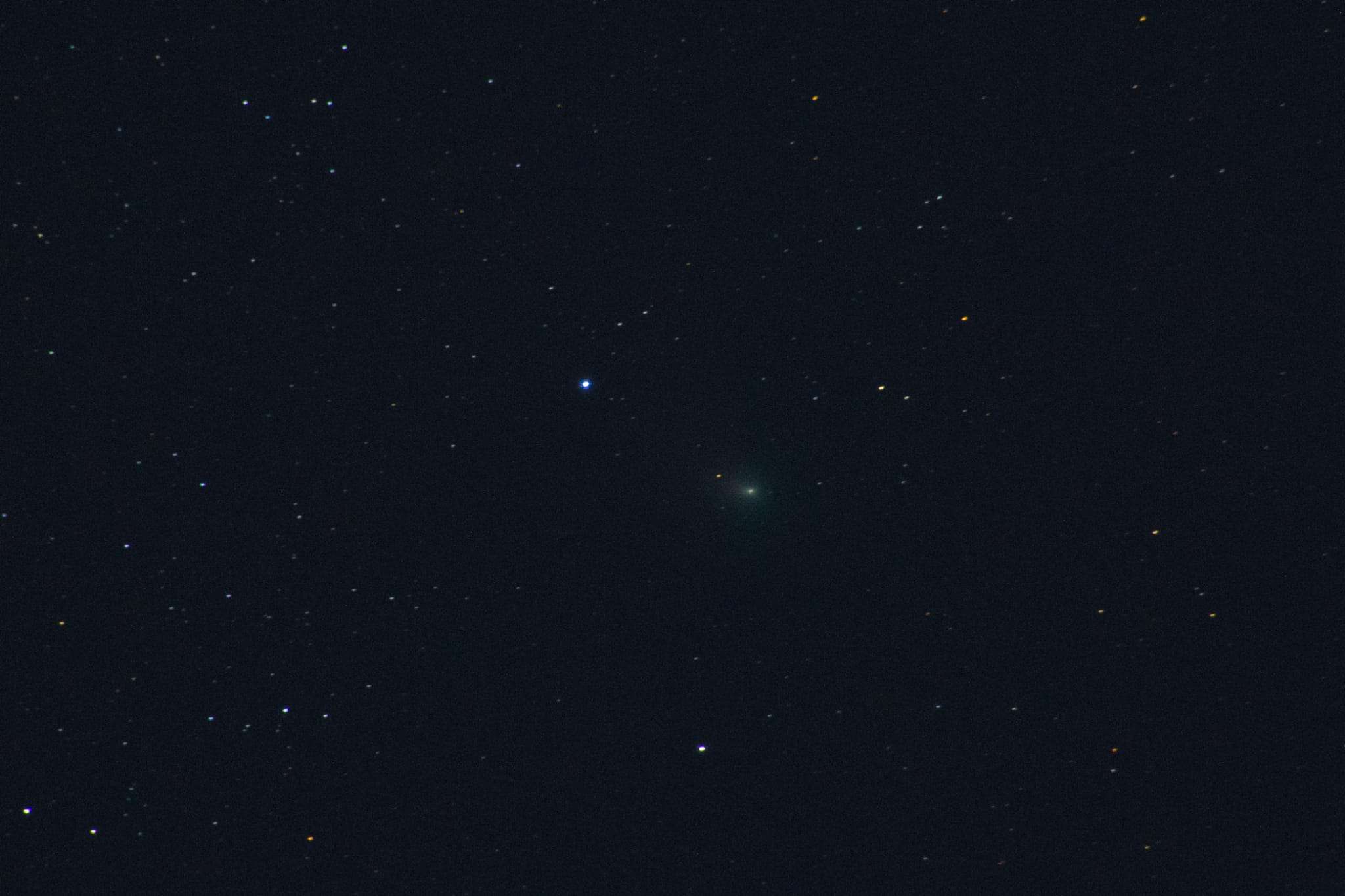 Comet C/2022 E3 (ZTF) on the 7th Feb 2023 by Honor Wheeler and 8th Feb ...