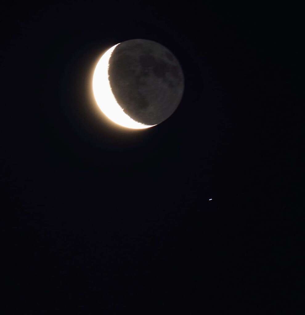 Moon & Earthshine – 2023.01.18 – Crayford Manor House Astronomical ...