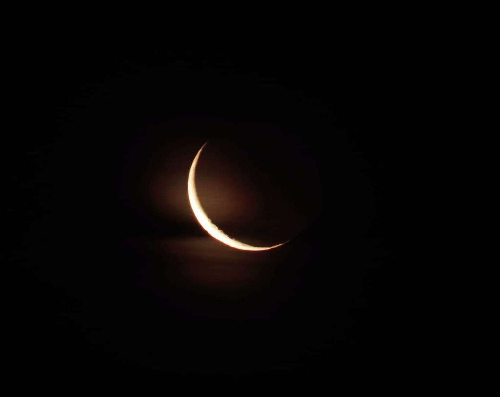 Winter Solstice Crescent Moon by Jim Burchell – Crayford Manor House ...