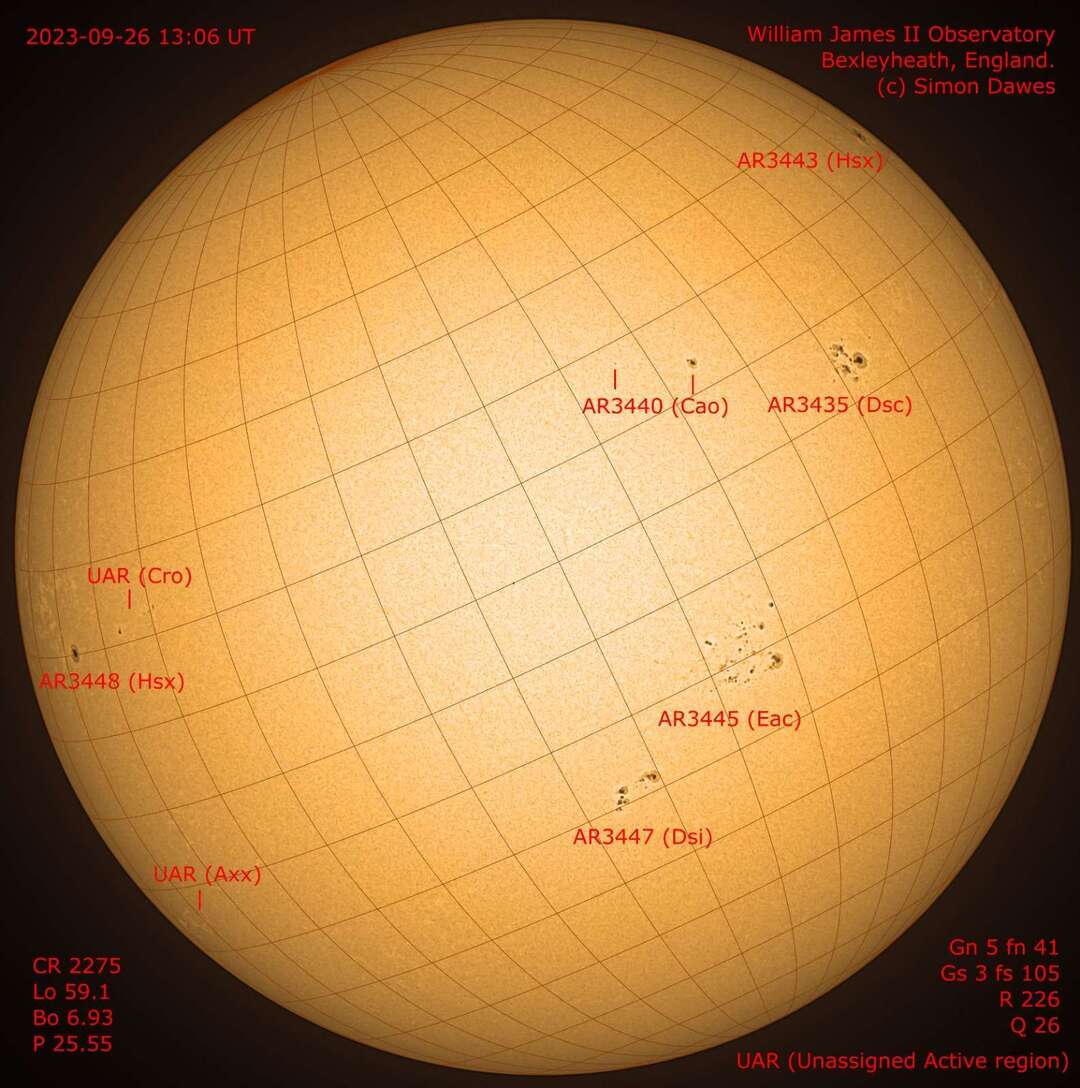 The Sun and the Wilson Effect – Simon Dawes – Crayford Manor House ...