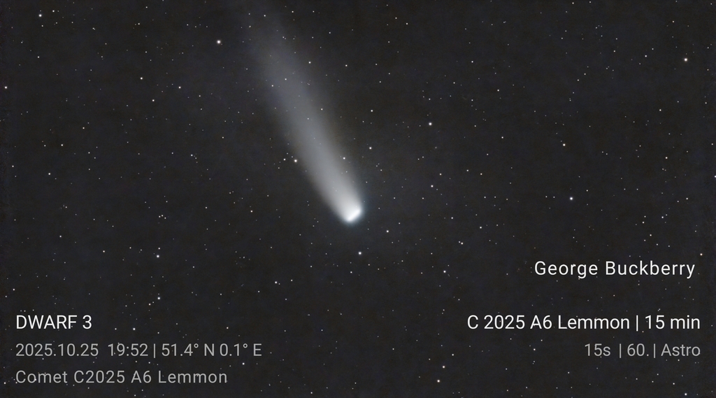 The latest Comet C/2025 A6 Lemmon images – Crayford Manor House ...