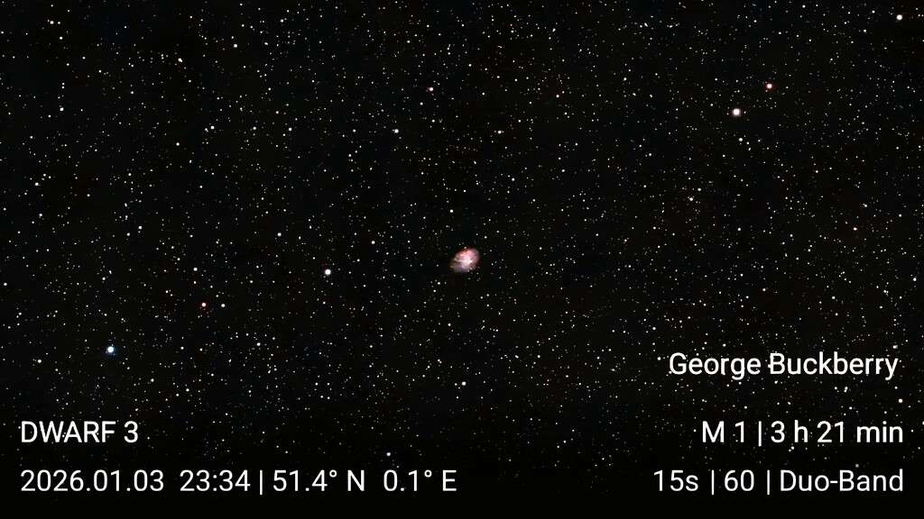 More deep sky images taken using a Dwarf3 smart scope – Crayford Manor ...